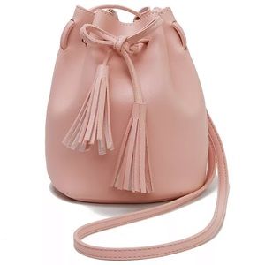 Boutique | Bags | Pink Bucket Cross Body Purse | Poshmark